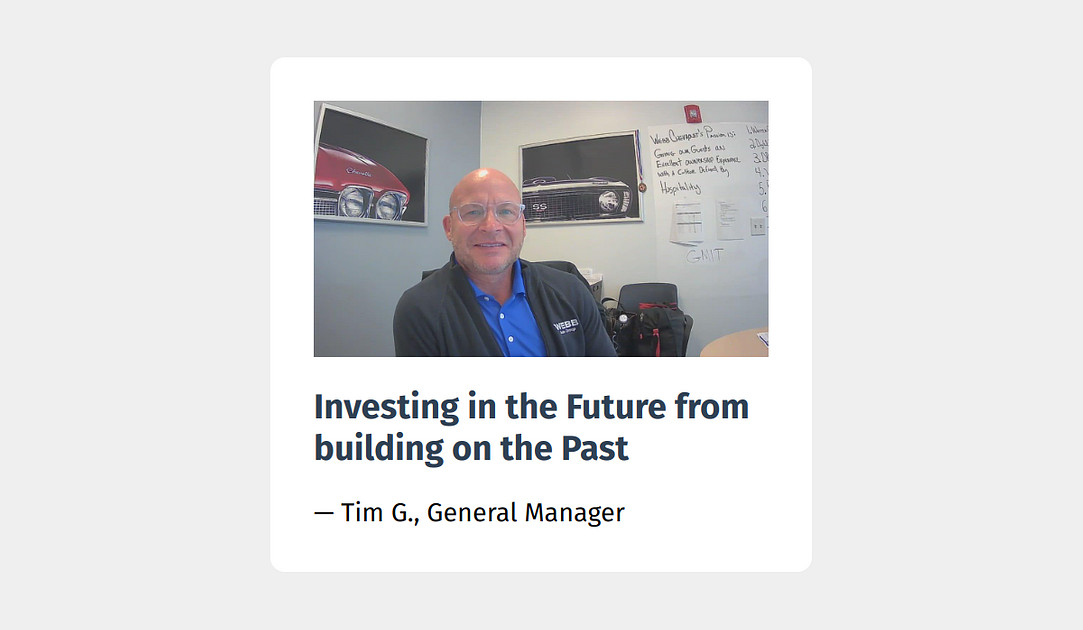 National Automobile Dealers Association | Tim Gehr | Boast